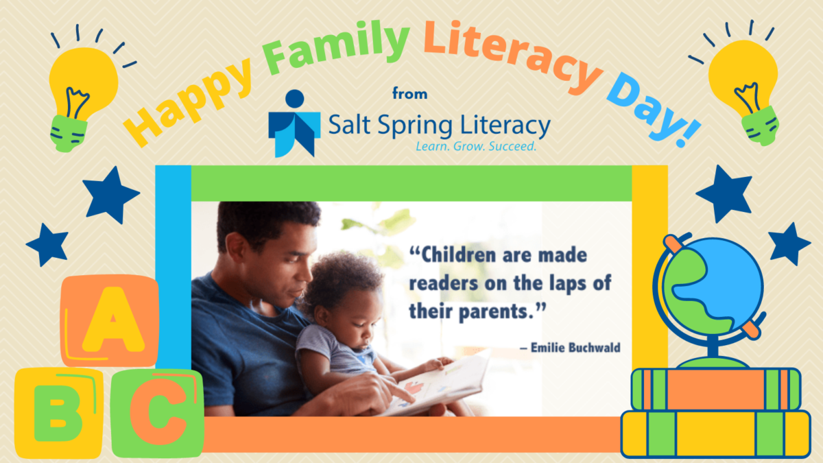 Happy Family Literacy Day! – Salt Spring Literacy
