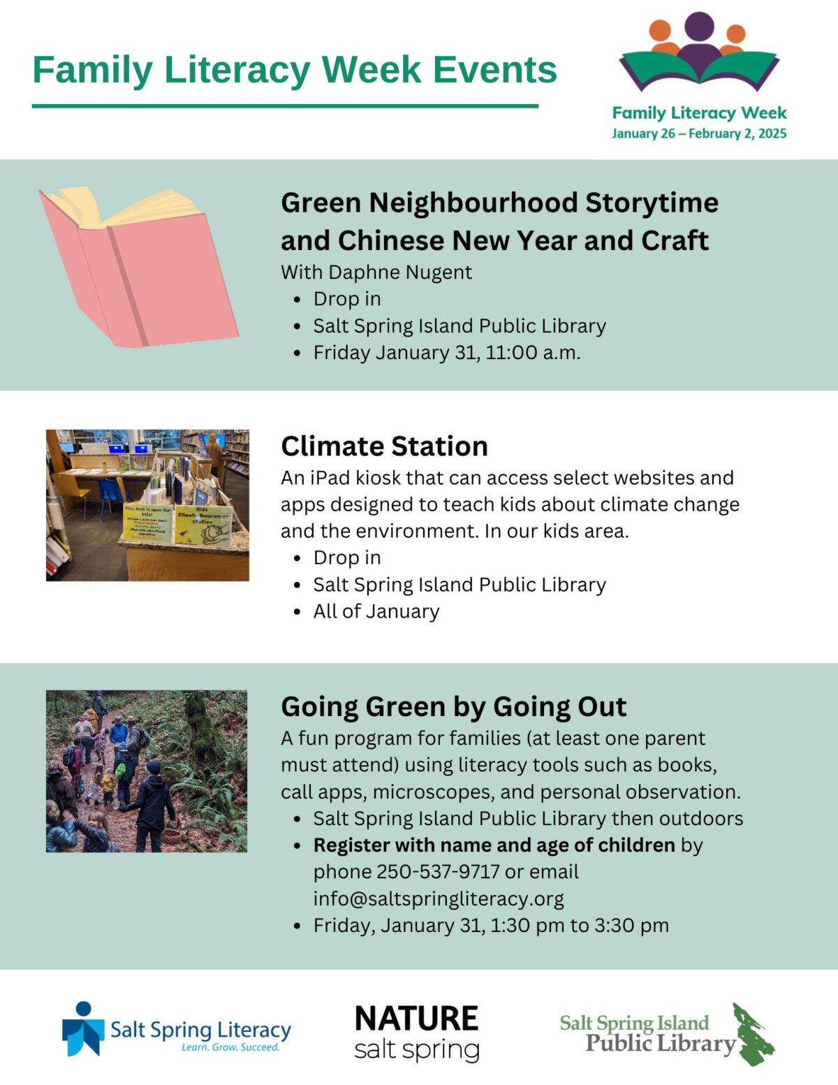 Family Literacy Week Events – Salt Spring Literacy